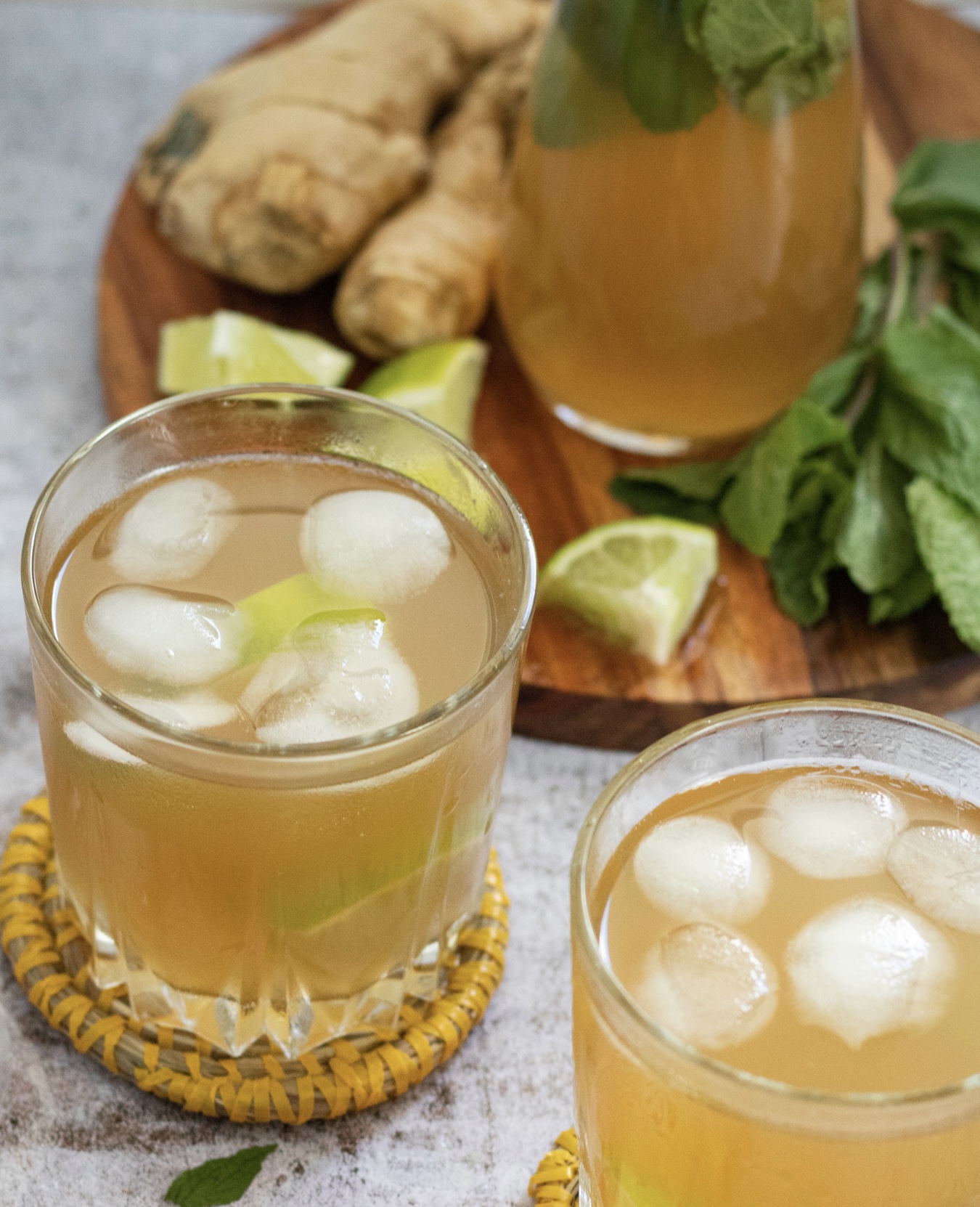 Jus de gingembre-citron - Aistou Cuisine