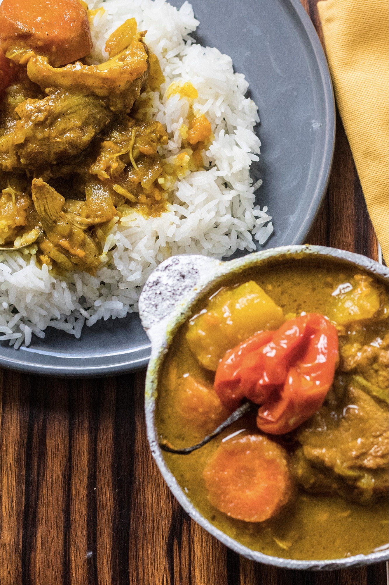 Thiou Carry (curry de veau) - Aistou Cuisine