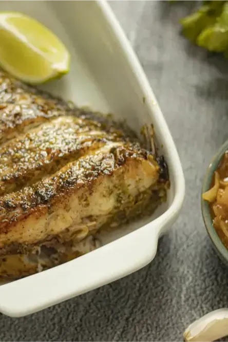 Poisson au four - marinade au citron - Aistou Cuisine
