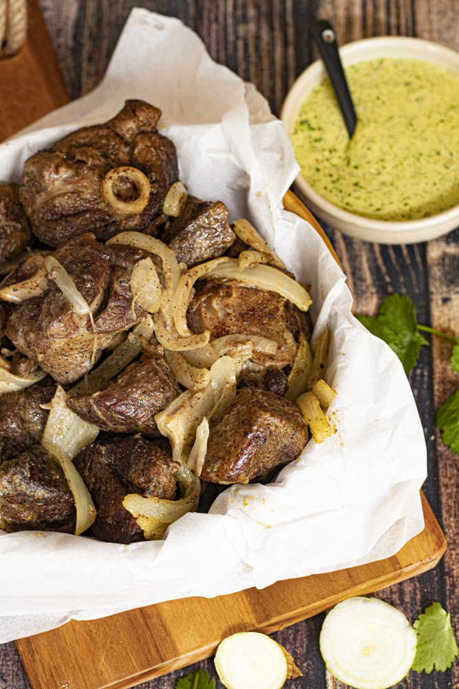 Dibi maison au four - Aistou Cuisine