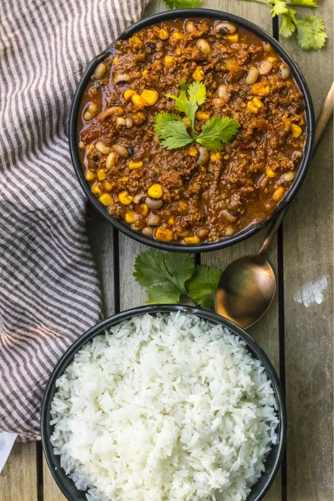 Ndambé à la viande hachée - Aistou Cuisine